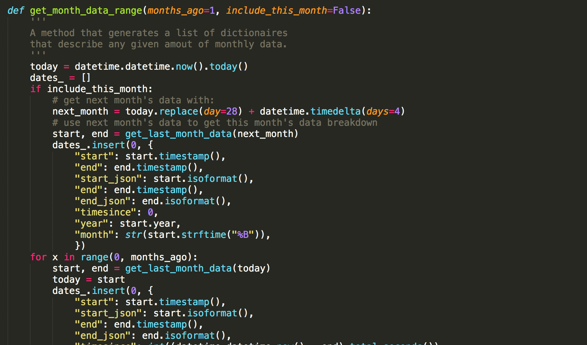 Python Datetime Truckfreeloads