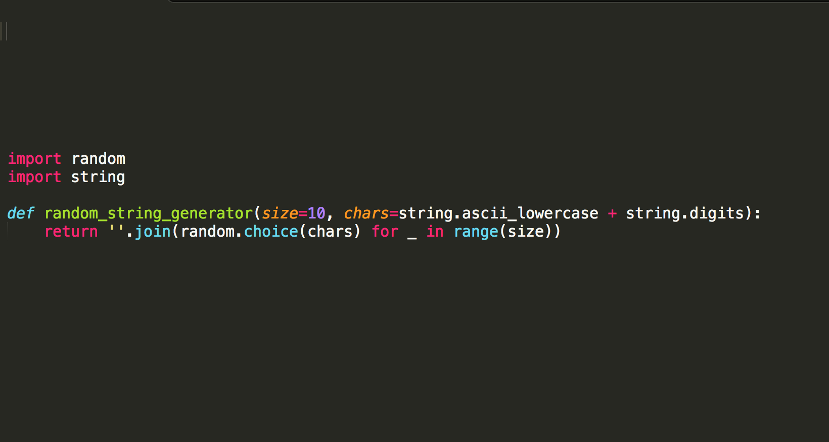 Random String Generator In Python Coding For Entrepreneurs
